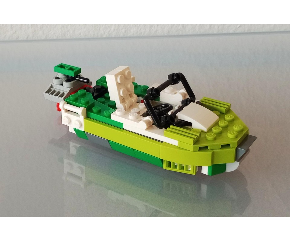 LEGO MOC 31123 Motorboat by Nequmodiva | Rebrickable - Build with LEGO