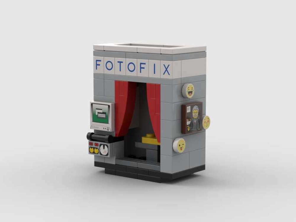 LEGO MOC Photo Booth - Passbildautomat by delicatesse | Rebrickable ...