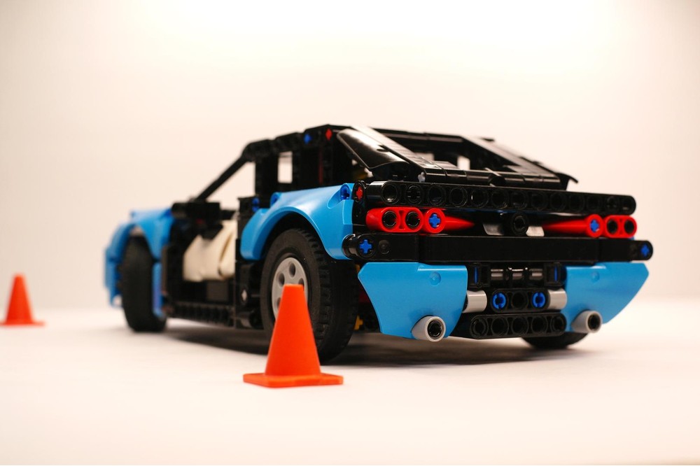 Lego Moc Drift Car By Thelegoman068 Rebrickable Build With Lego