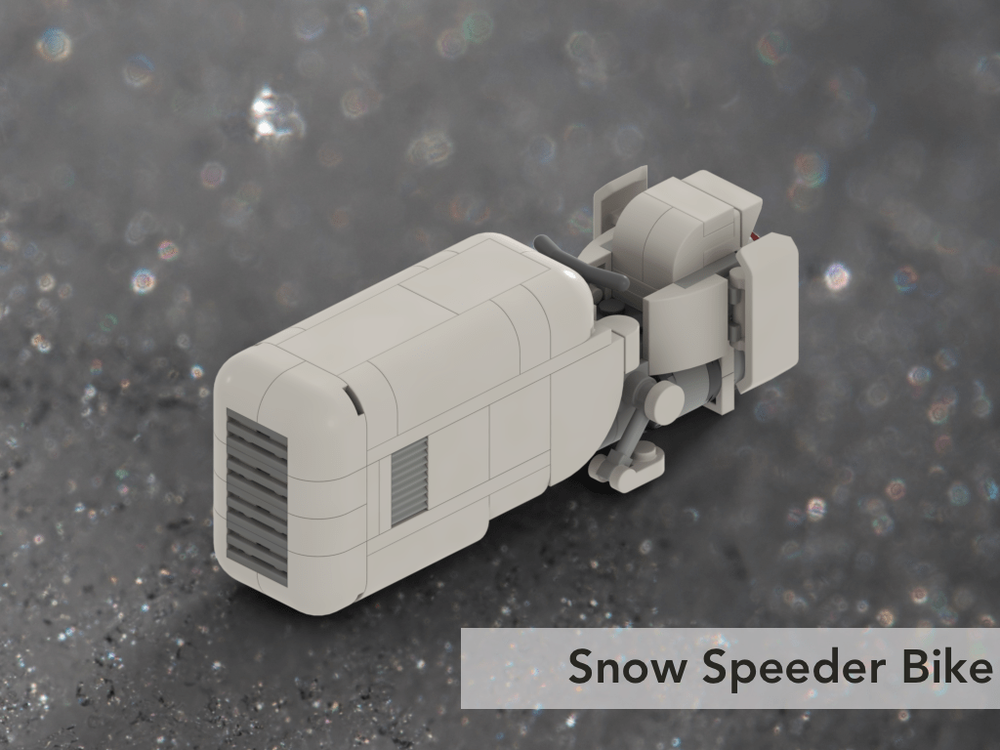 LEGO MOC Snow Speeder Bike by brampf | Rebrickable - Build with LEGO