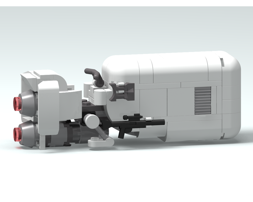 LEGO MOC Snow Speeder Bike by brampf | Rebrickable - Build with LEGO