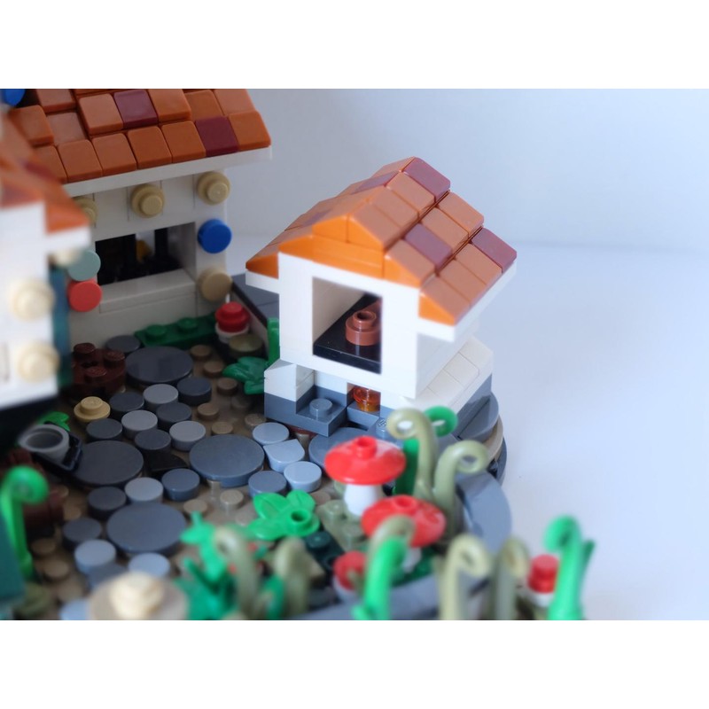 LEGO MOC Gingerbread house - Modular by operateur | Rebrickable - Build ...
