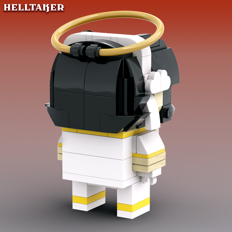 LEGO MOC Helltaker Brickheadz | Azazel by SnuggleBrick | Rebrickable ...