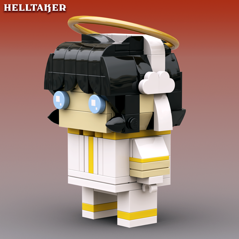LEGO MOC Helltaker Brickheadz | Azazel by SnuggleBrick | Rebrickable ...