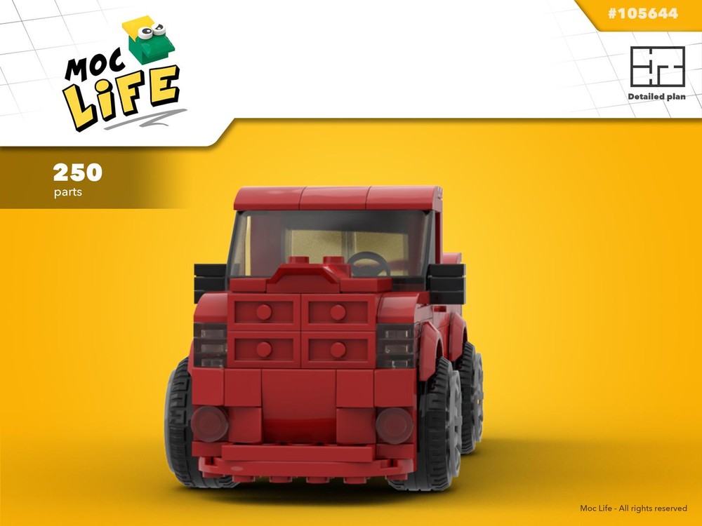 LEGO MOC Ram SRT10 by MocLife | Rebrickable - Build with LEGO