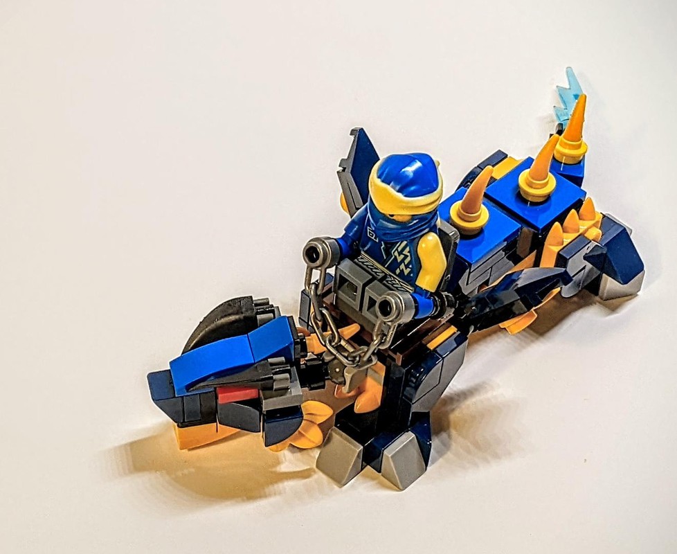 LEGO MOC Mini Lightning Dragon | Ninjago Microfighters by Brick Daimyo ...