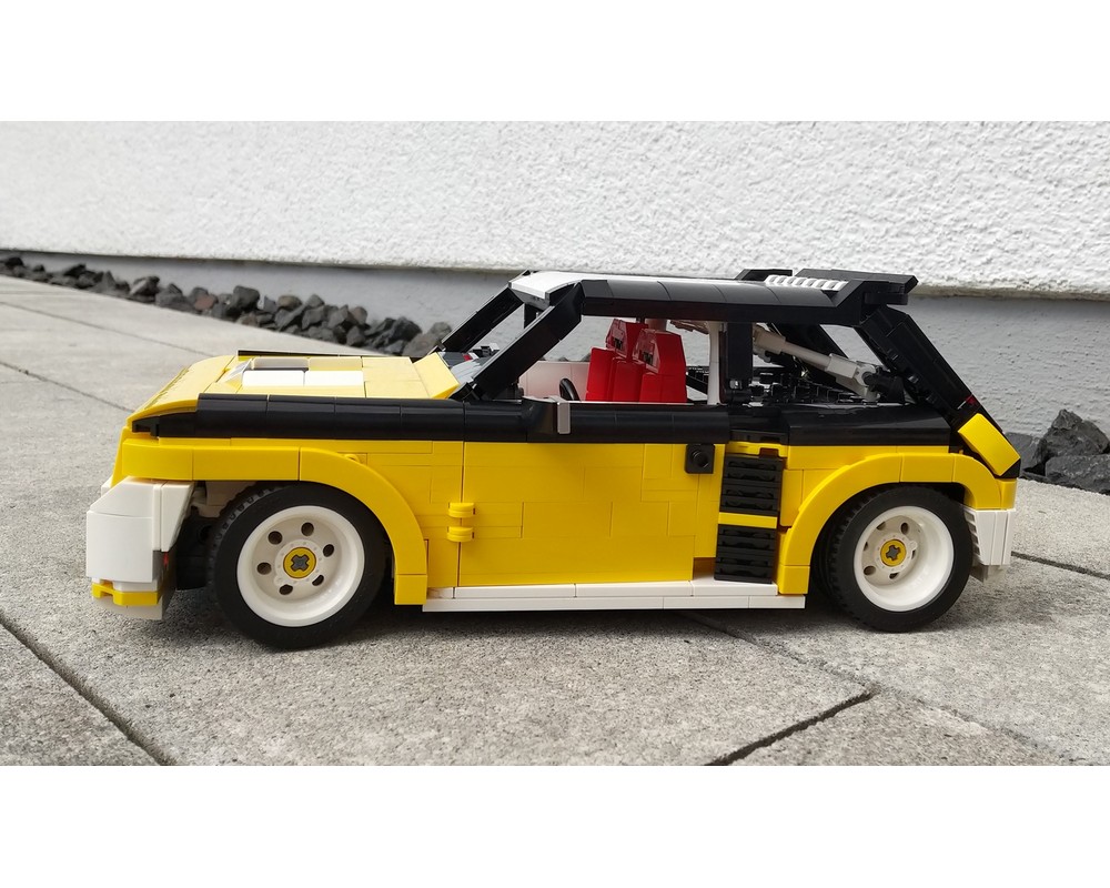 Lego Moc Renault R5 Turbo By Linse Rebrickable Build With Lego