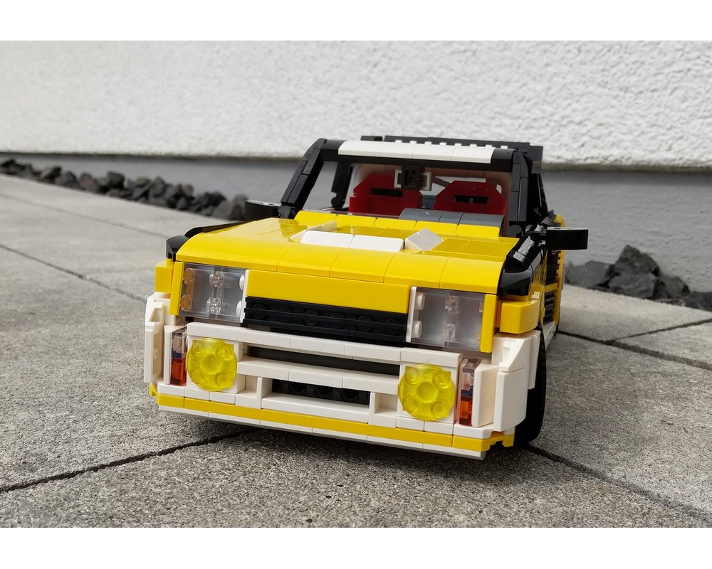LEGO MOC Renault R5 Turbo by Linse | Rebrickable - Build with LEGO