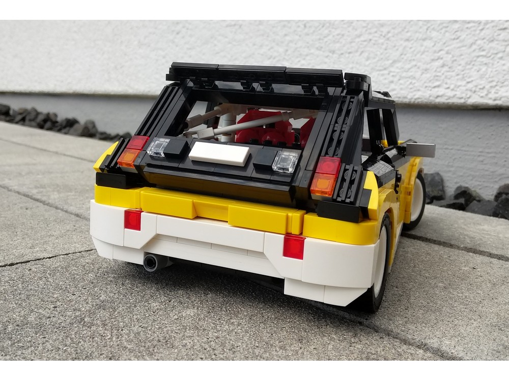 Lego Moc Renault R5 Turbo By Linse Rebrickable Build With Lego