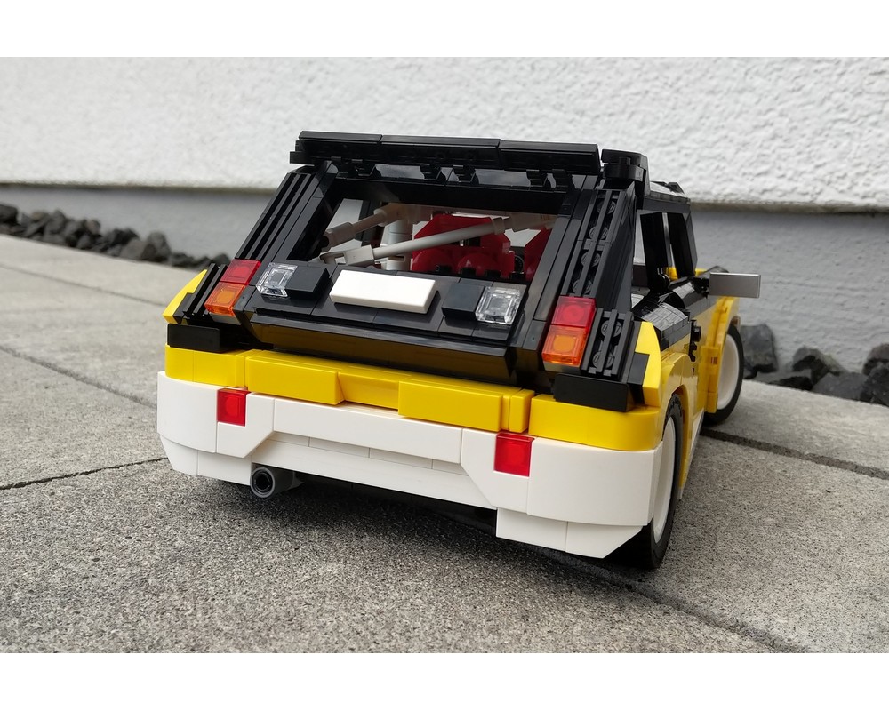 LEGO MOC Renault R5 Turbo by Linse | Rebrickable - Build with LEGO