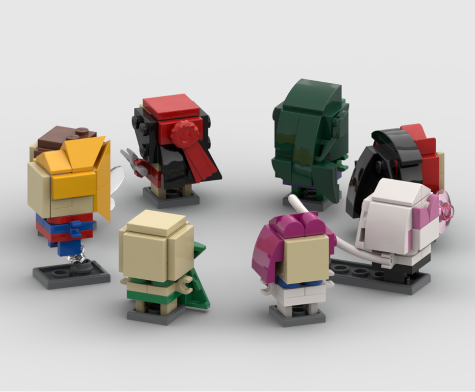 LEGO MOC Mini-brickheadz - Other Marvel Heroines by Thierry ...