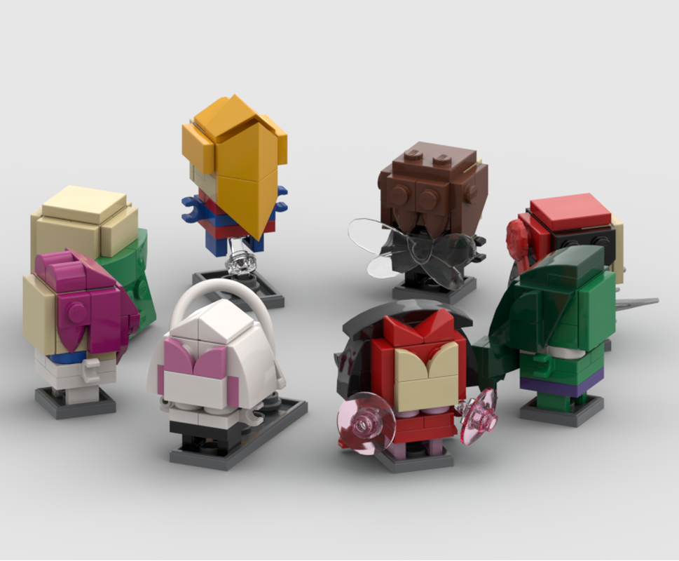 LEGO MOC Mini-brickheadz - Other Marvel Heroines by Thierry ...
