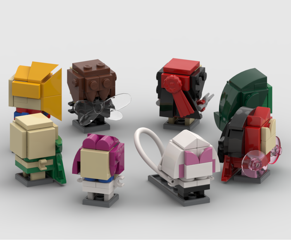 LEGO MOC Mini-brickheadz - Other Marvel Heroines by Thierry ...