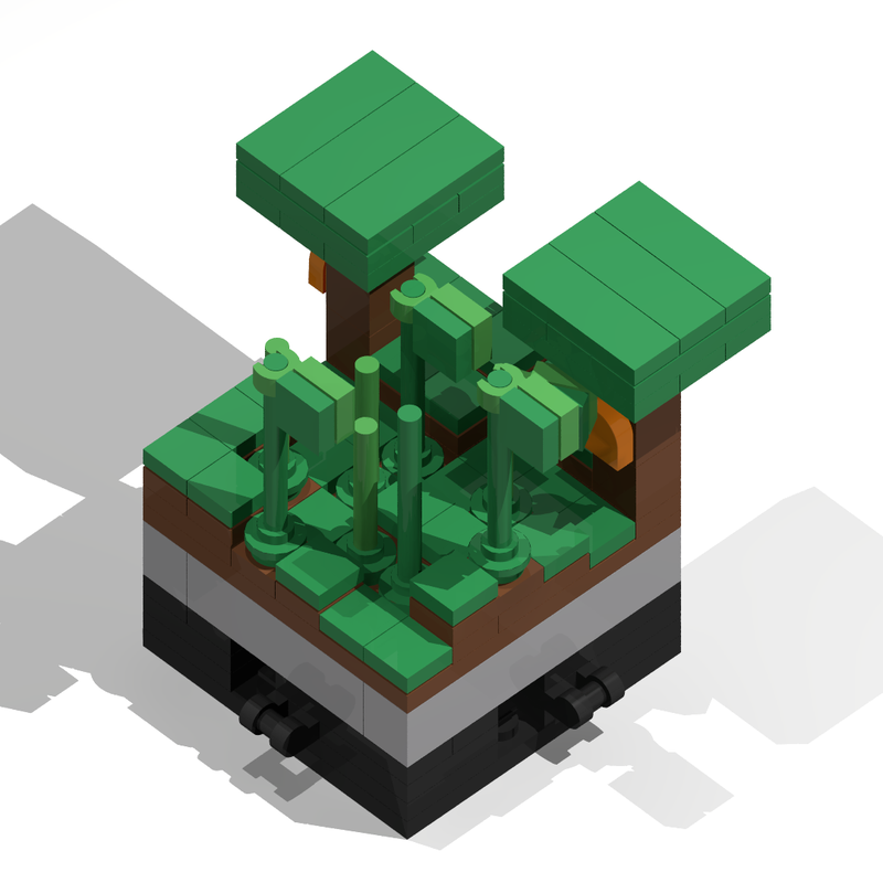 LEGO MOC micro biomes: bamboo jungle by gamesandmovierecreation ...