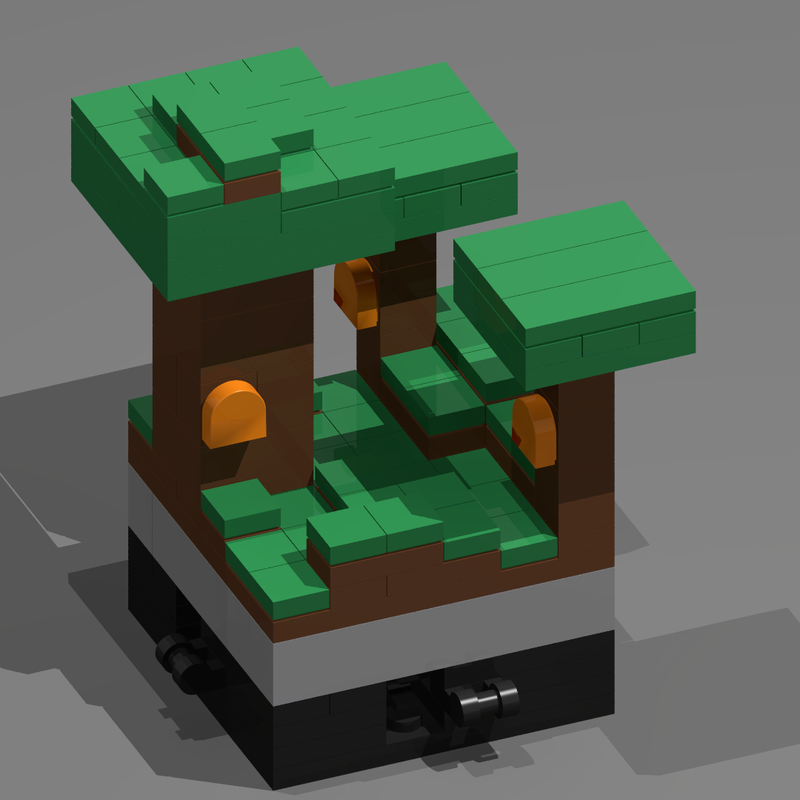 LEGO MOC micro biomes: jungle forest by gamesandmovierecreation ...