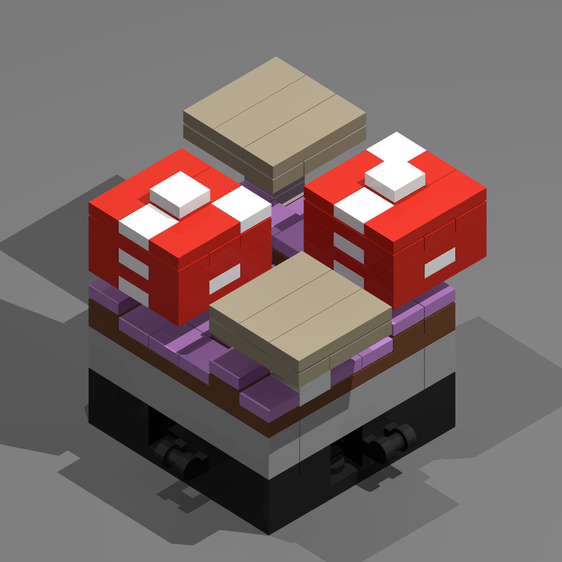 LEGO MOC micro biomes: mushroom "forest" by gamesandmovierecreation ...