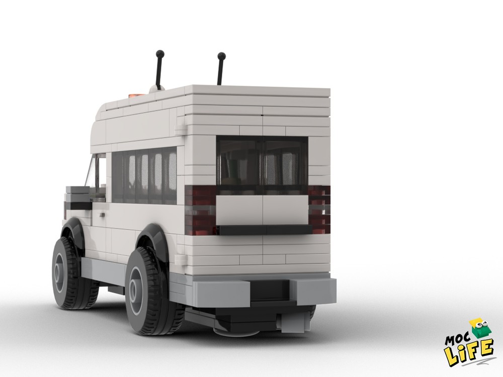 LEGO MOC Nissan 3500 NV passenger by MocLife | Rebrickable - Build with ...