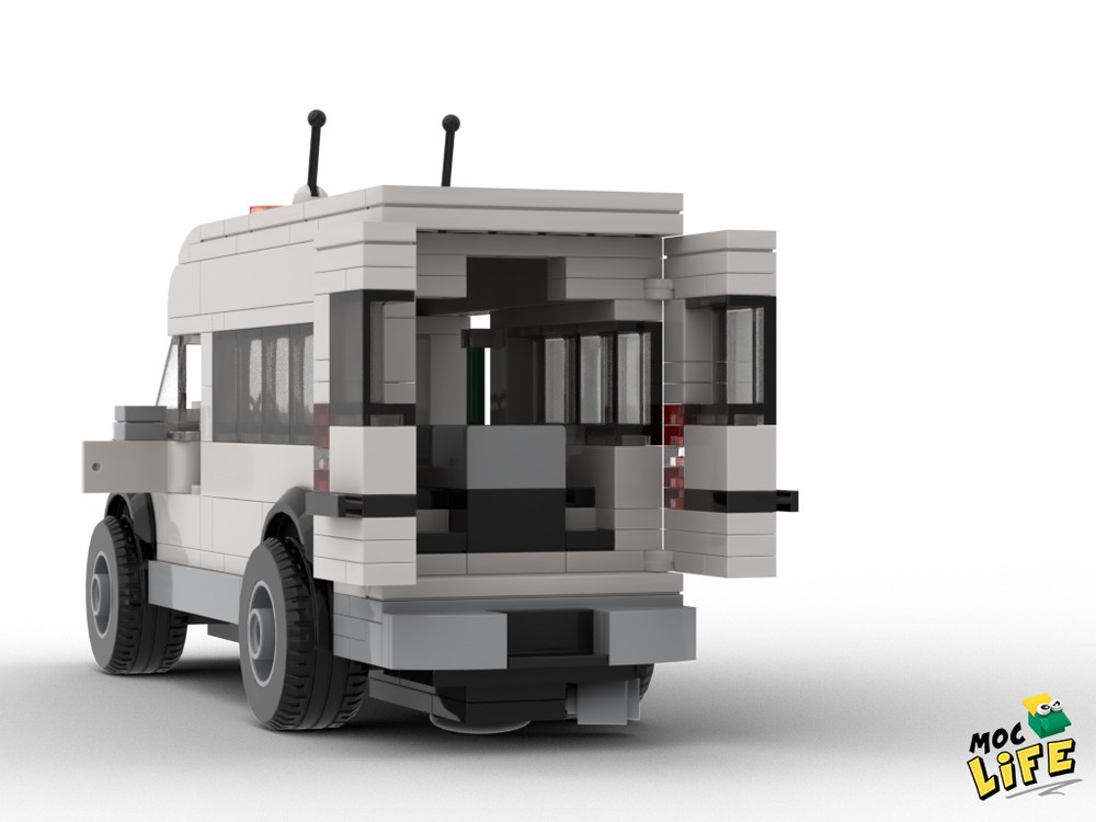 LEGO MOC Nissan 3500 NV passenger by MocLife | Rebrickable - Build with ...