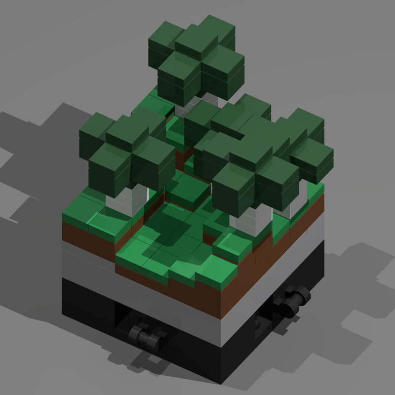 LEGO MOC micro biomes: birch hills by gamesandmovierecreation ...