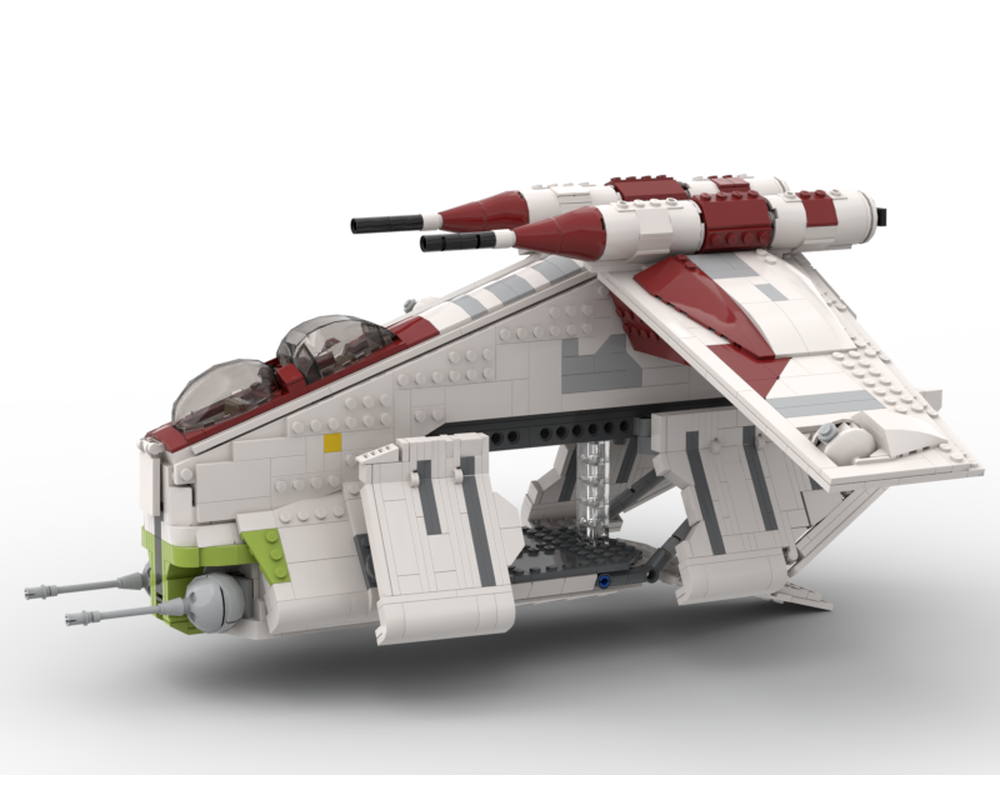 LEGO MOC LAAT republic gunship by thelegowolfpack | Rebrickable - Build ...