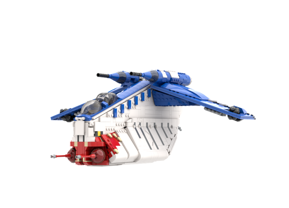 Lego Moc Laat Muunilinst 10 Gunship By Thelegowolfpack Rebrickable