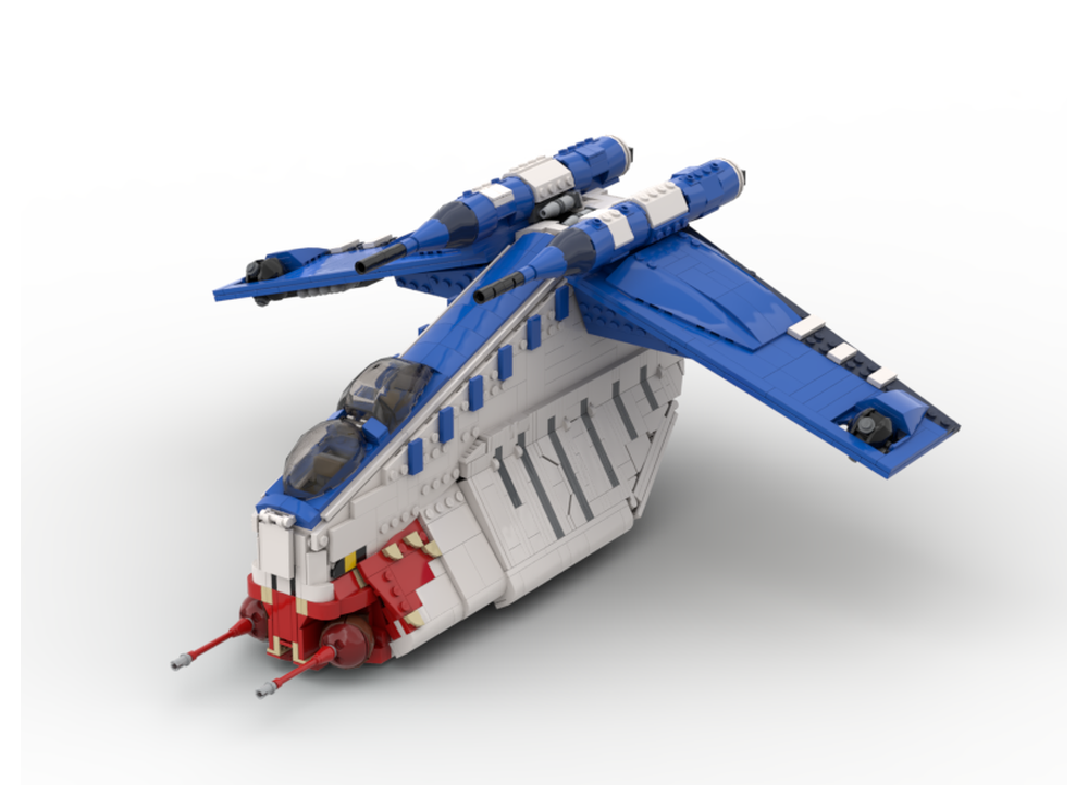LEGO MOC LAAT muunilinst 10 gunship by thelegowolfpack | Rebrickable ...