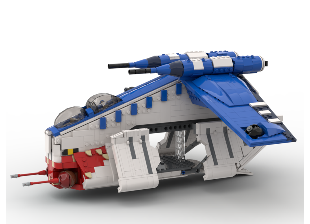 LEGO MOC LAAT muunilinst 10 gunship by thelegowolfpack | Rebrickable ...