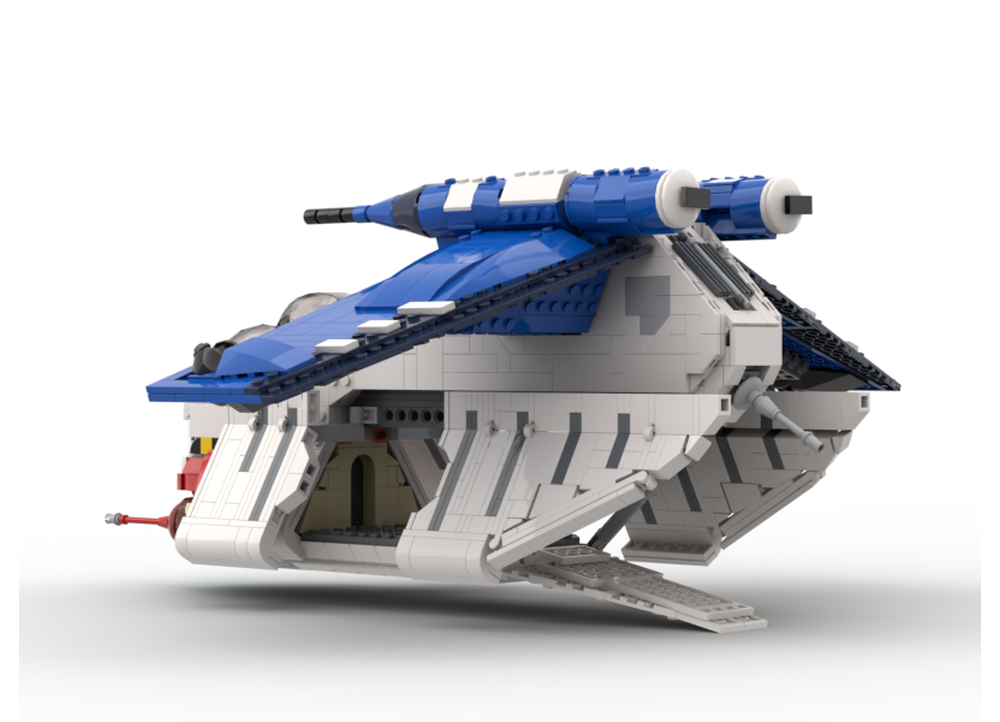 LEGO MOC-105785 LAAT muunilinst 10 gunship by thelegowolfpack ...