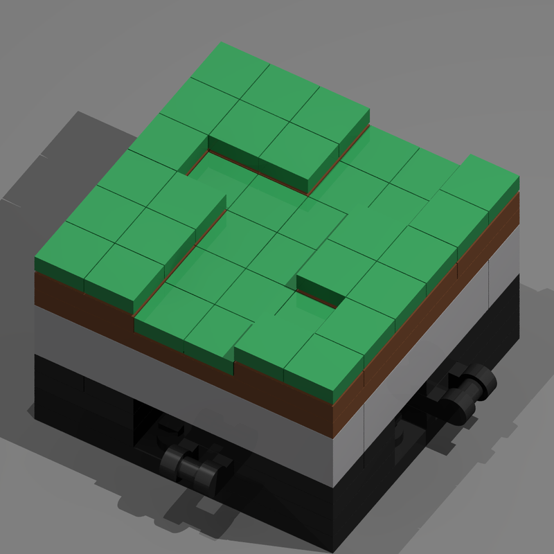 LEGO MOC micro biomes: Plains by gamesandmovierecreation | Rebrickable ...