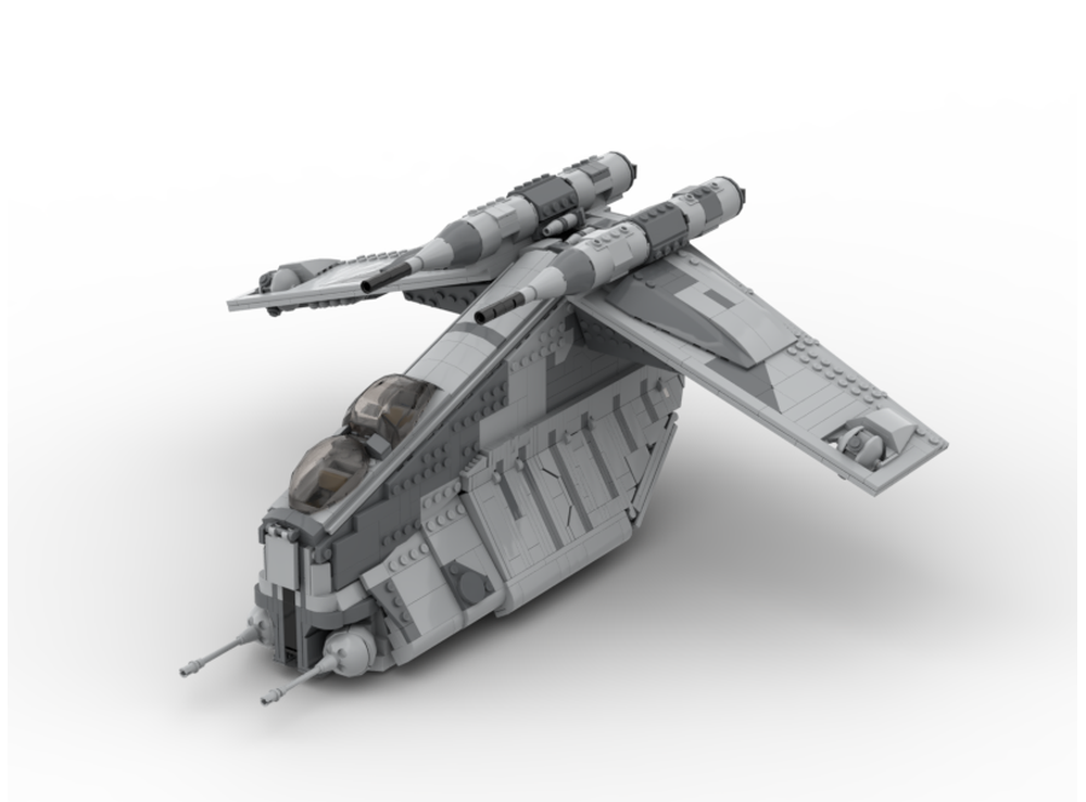 LEGO MOC LAAT Imperial gunship by thelegowolfpack | Rebrickable - Build ...