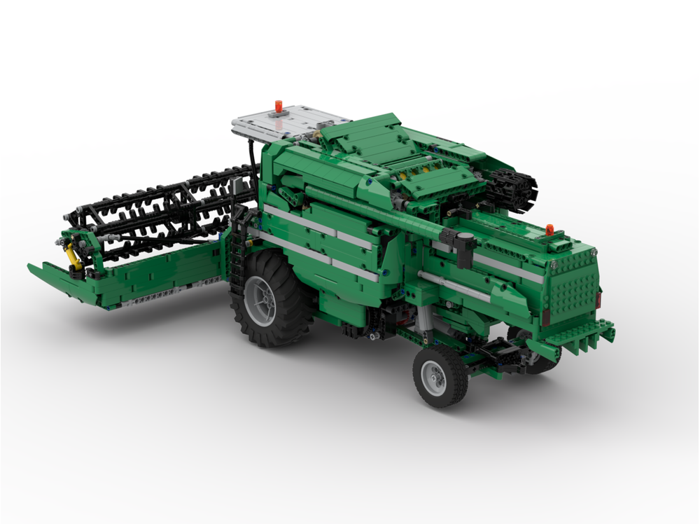 LEGO MOC Combine Harvester Full RC (DEUTZ-FAHR TopLiner 4080HTS) by ...