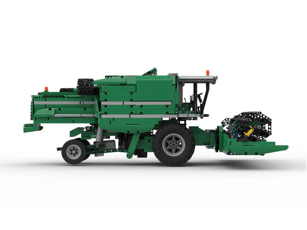 LEGO MOC Combine Harvester Full RC (DEUTZ-FAHR TopLiner 4080HTS) by ...