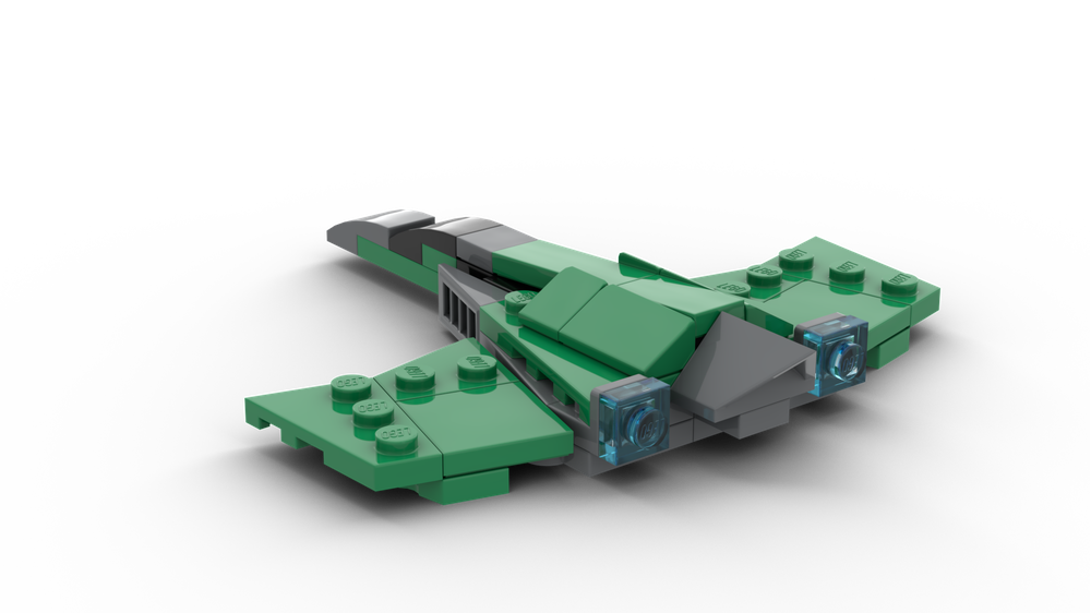 LEGO MOC Eagle (1:300 scale) by Qwinter | Rebrickable - Build with LEGO