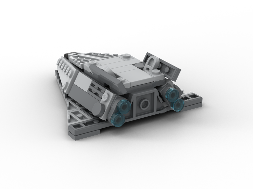 Lego Moc Hauler 1300 Scale By Qwinter Rebrickable Build With Lego