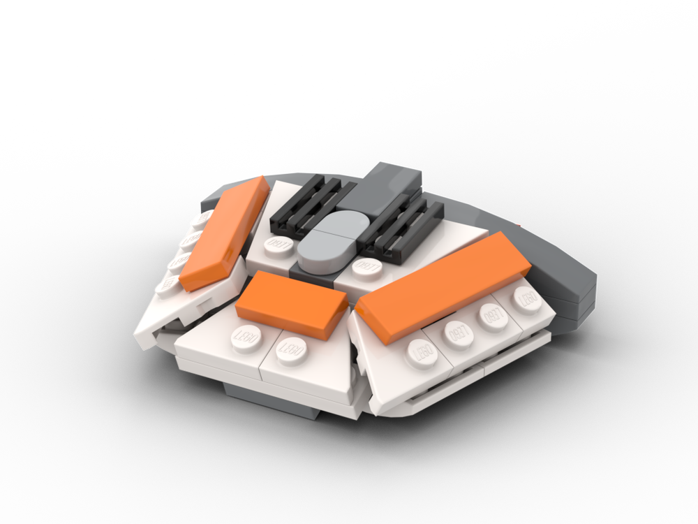LEGO MOC Sidewinder (1:300 Scale) by Qwinter | Rebrickable - Build with ...