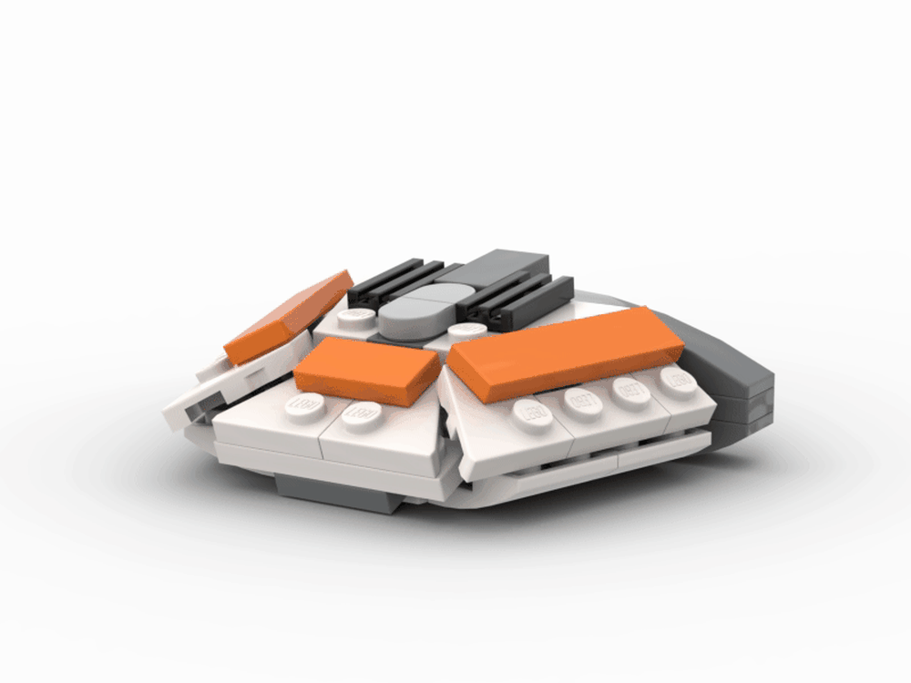 LEGO MOC Sidewinder (1:300 Scale) by Qwinter | Rebrickable - Build with ...