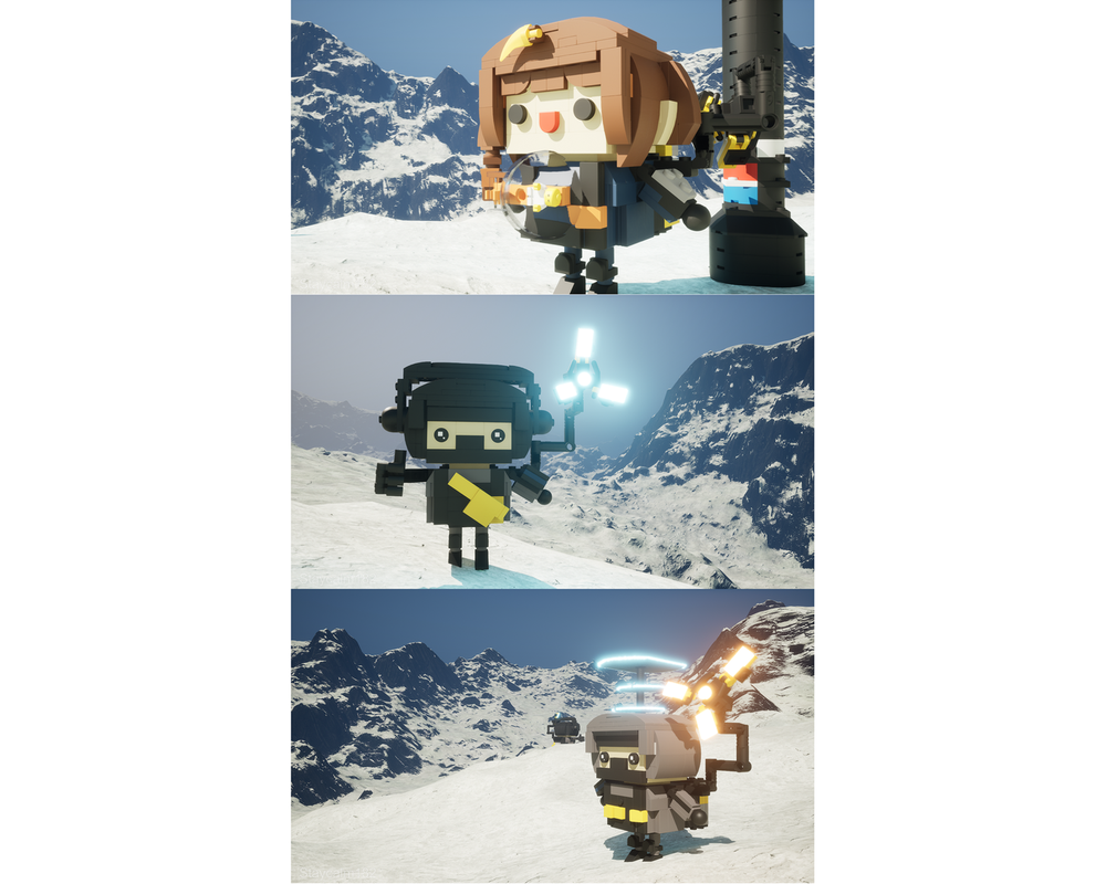 LEGO MOC Anya Porter Melfissa - Death Stranding by BrickHugger171 ...