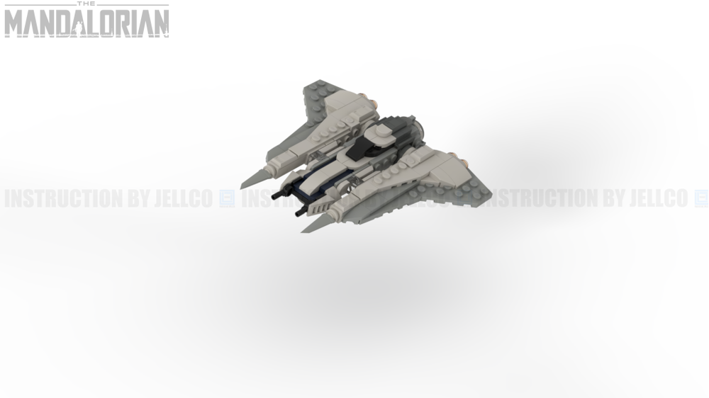 Lego Moc Micro Stellar Class Gauntlet Starfighter By Jellco