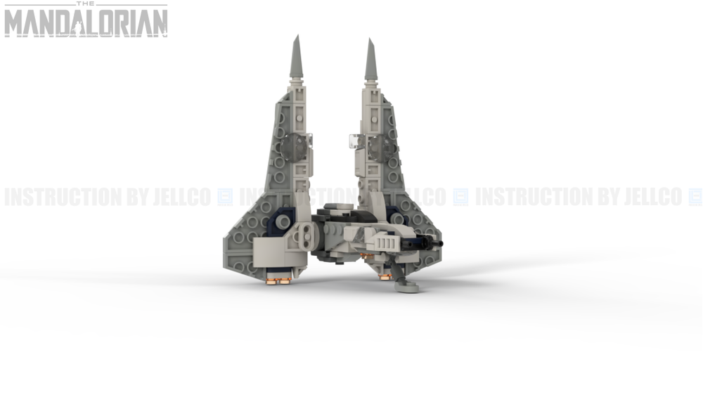 Lego Moc Micro Stellar Class Gauntlet Starfighter By Jellco