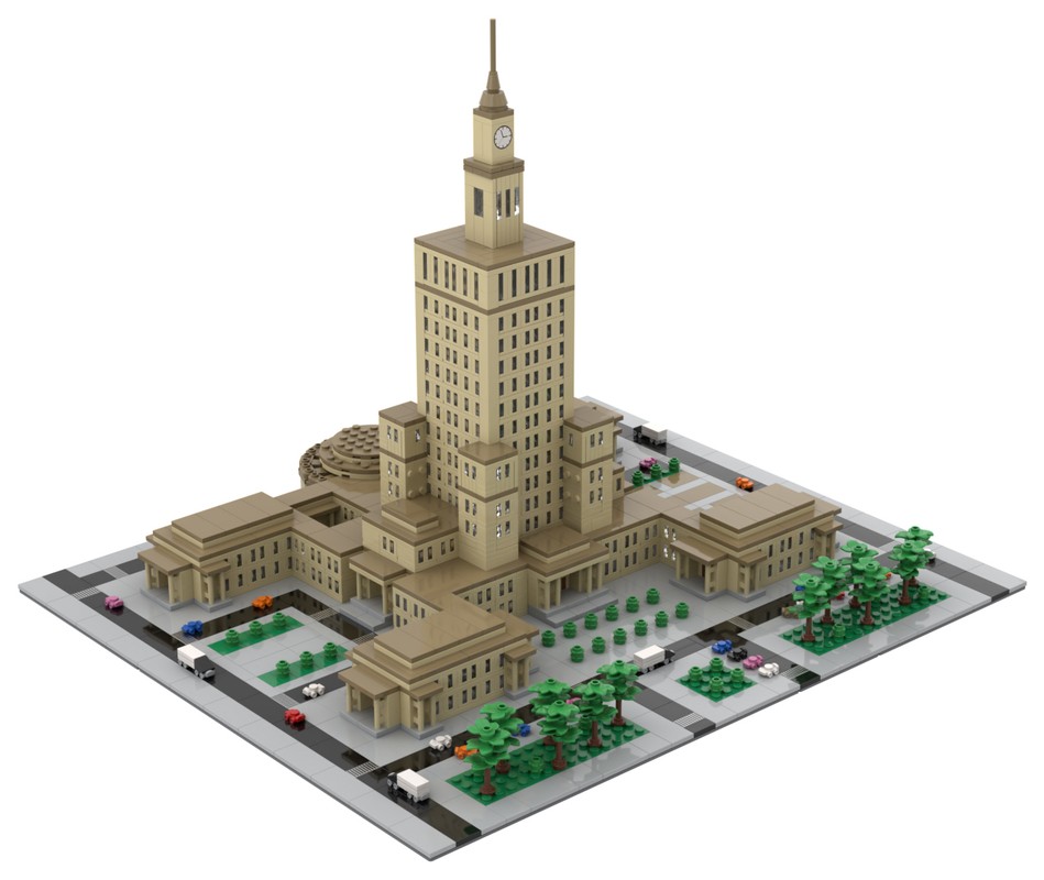 LEGO MOC Palace of Culture and Science (Warsaw, Poland) by brickuba ...