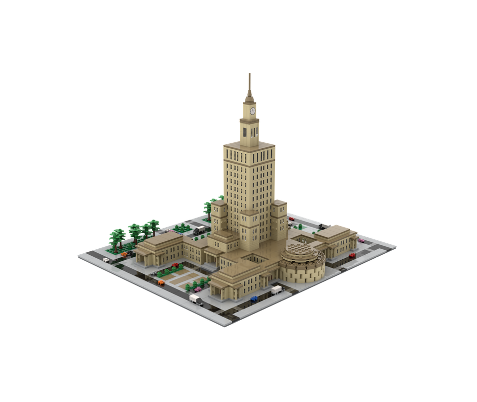 LEGO MOC Palace of Culture and Science (Warsaw, Poland) by brickuba ...
