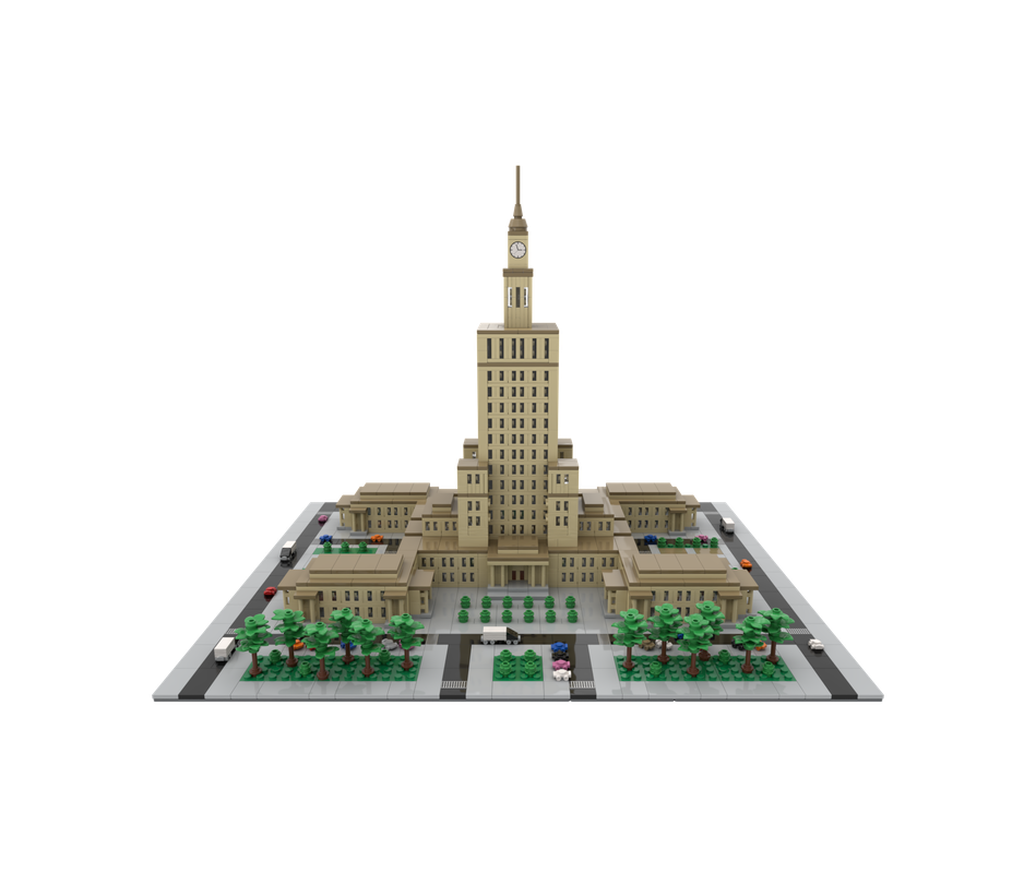 LEGO MOC Palace of Culture and Science (Warsaw, Poland) by brickuba ...