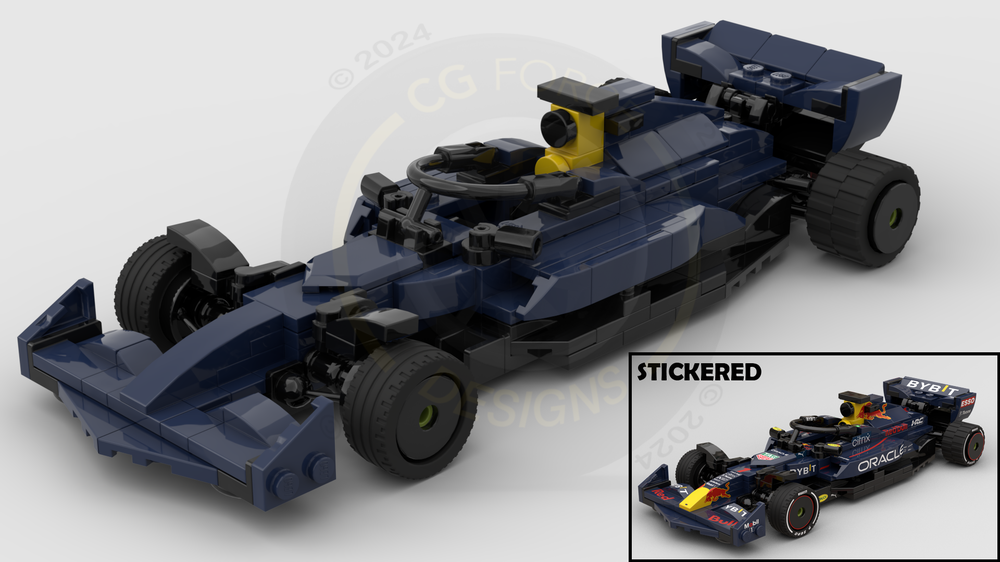 LEGO MOC F1 Red Bull Racing RB18 by CGForceDesigns | Rebrickable ...