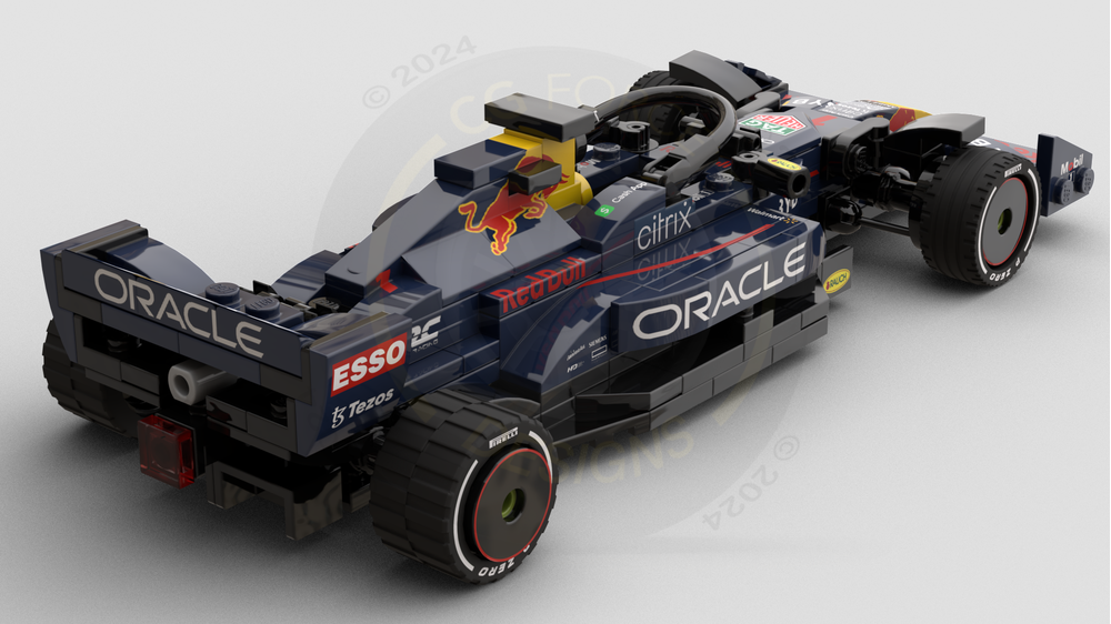 LEGO MOC F1 Red Bull Racing RB18 by CGForceDesigns | Rebrickable ...