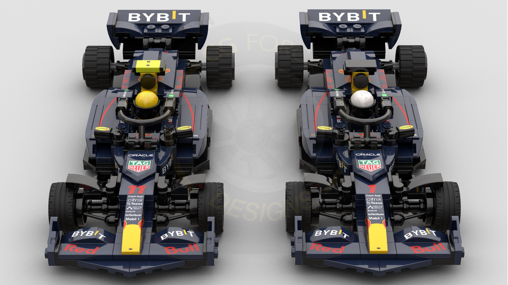 Lego Moc F1 Red Bull Racing Rb18 By Cgforcedesigns Rebrickable