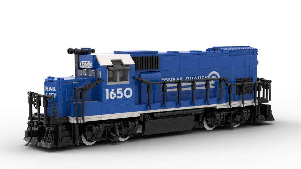 LEGO MOC Conrail GP15 by Yellow.LXF | Rebrickable - Build with LEGO