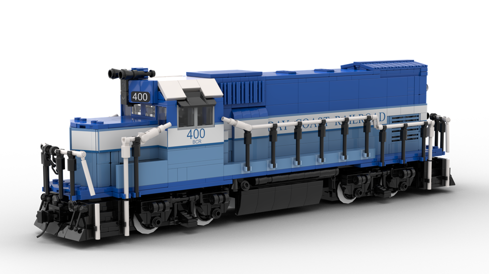 LEGO MOC Bay Coast Railroad GP15 by Yellow.LXF | Rebrickable - Build ...