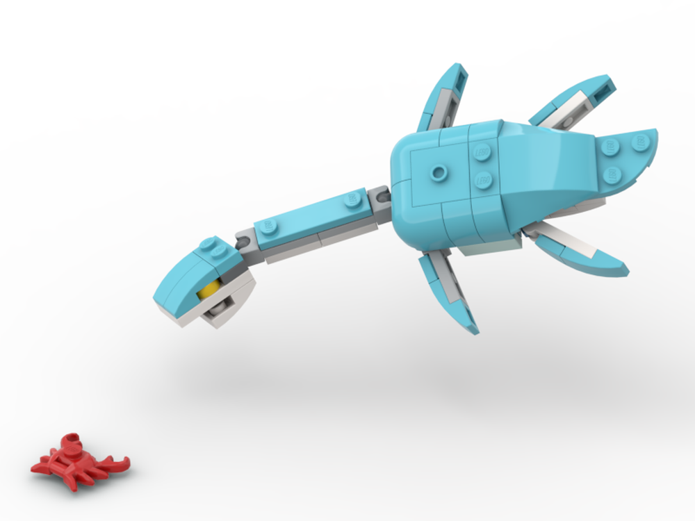 Lego Moc 31128 Plesiosaurus By Pocmoc Rebrickable Build With Lego
