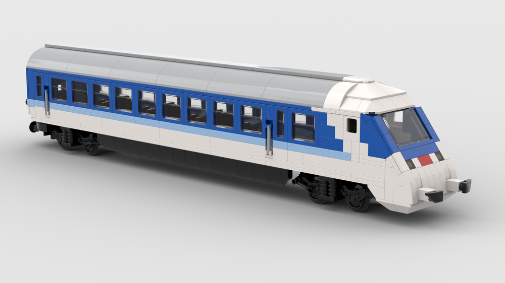 LEGO MOC DB Interregio Personenwagen 8W by DynaBrixx | Rebrickable ...