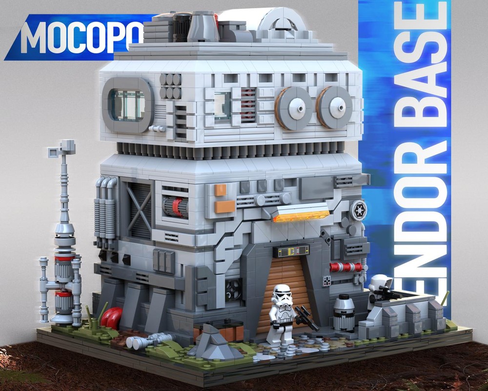 LEGO MOC SW Base on Endor by MOCOPOLIS | Rebrickable - Build with LEGO